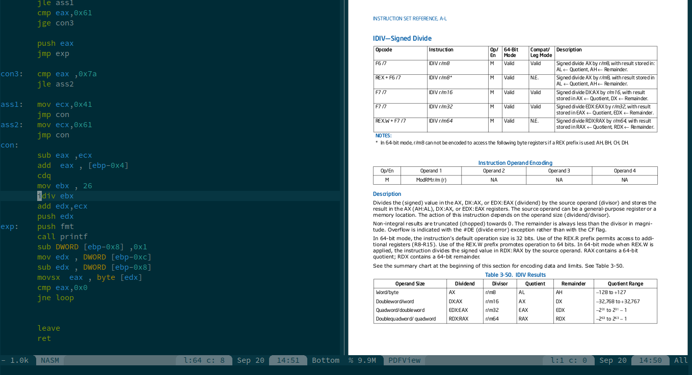 Assembly In Emacs · The Plain Text